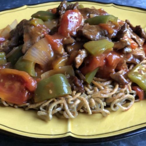 Tomato Beef Chow Mein and the Yee Mee Loo Chinese-American Restaurant ...