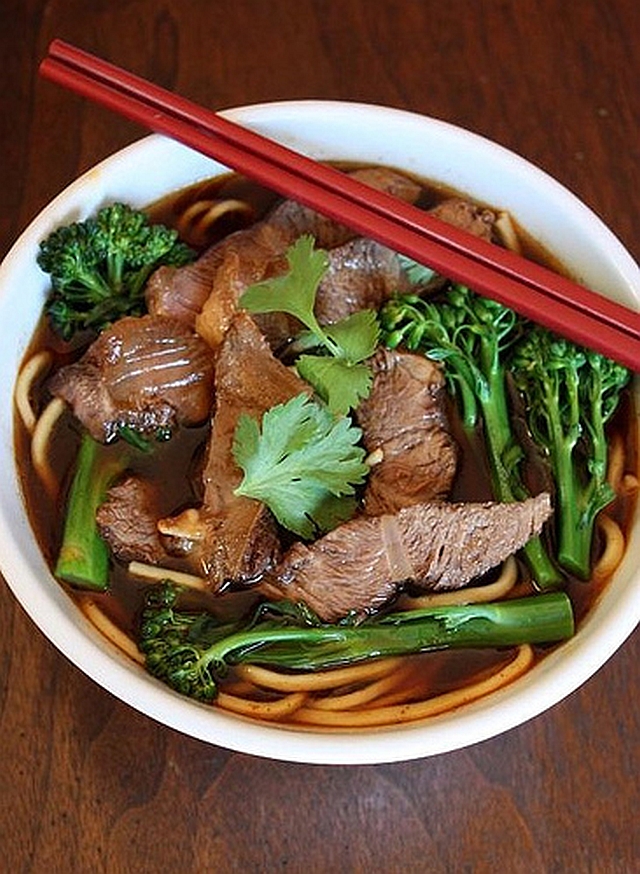 Taiwanese Spicy Beef Noodle Soup Recipe Niu Rou Mian Viet World Kitchen