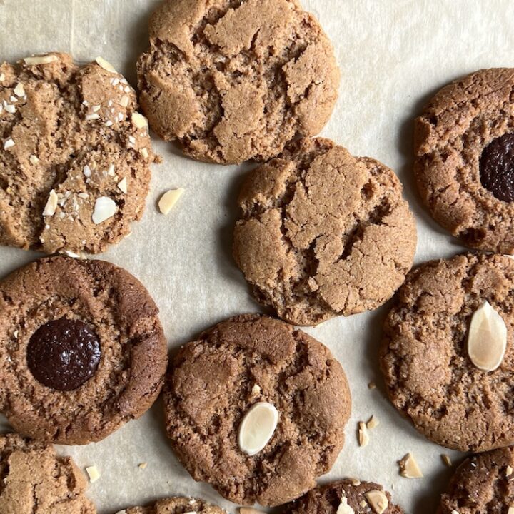 Flourless Almond Butter Cookies, an Easy Fancy Marvel - Viet World Kitchen